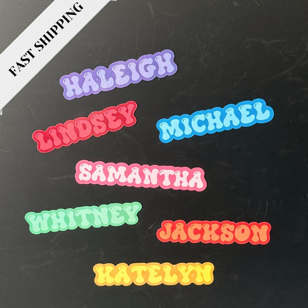 Personalized Kids School Locker Name Magnet Custom Fridge Kids Badge ...