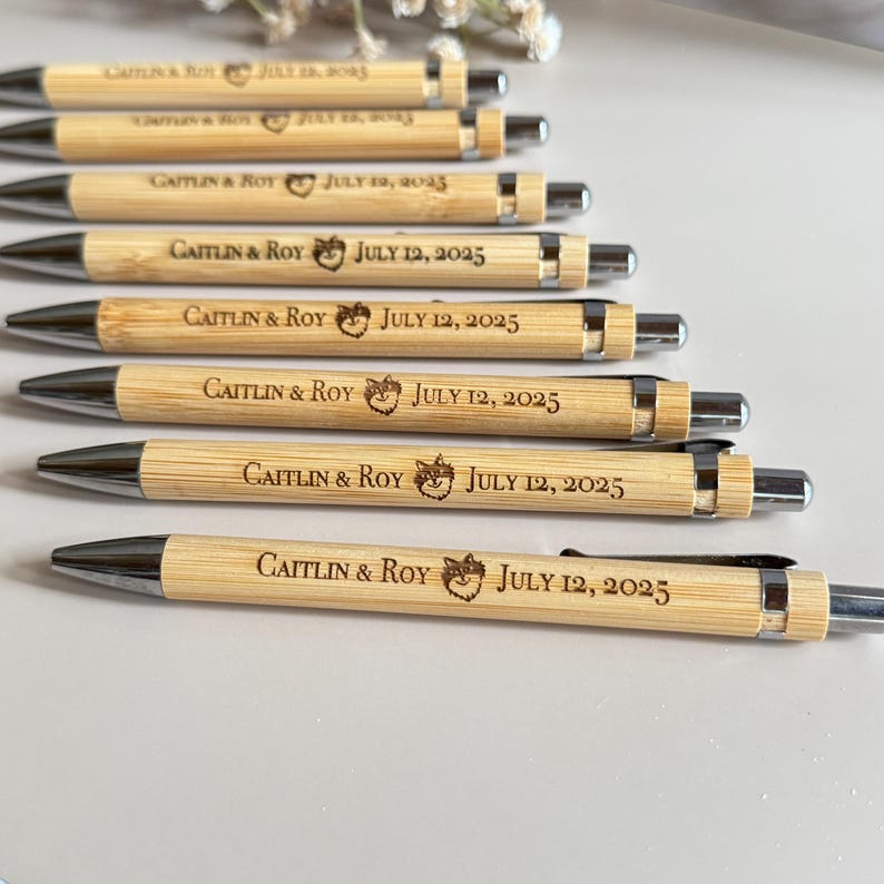 Wedding Wedding Favor Personalized Wedding Gift Favor Pen With ...