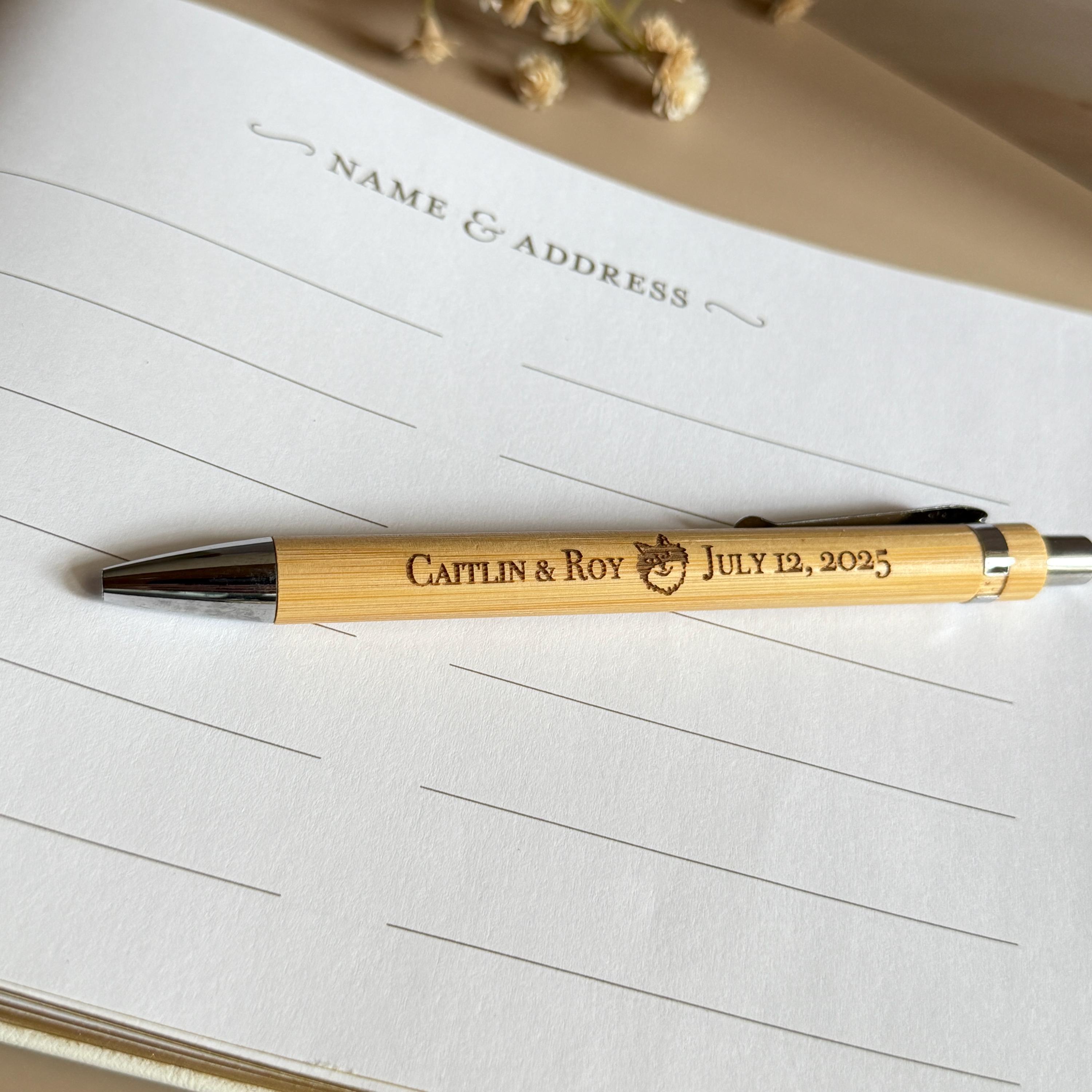 Wedding Wedding Favor Personalized Wedding Gift Favor Pen With ...