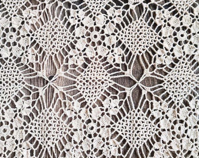Instant Download - Chart Crochet Pattern - Lacy Crochet Curtain ...