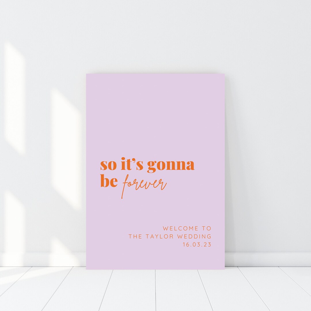 Taylor Swift Wedding Sign Taylor Swift Welcome Sign Taylor - Etsy
