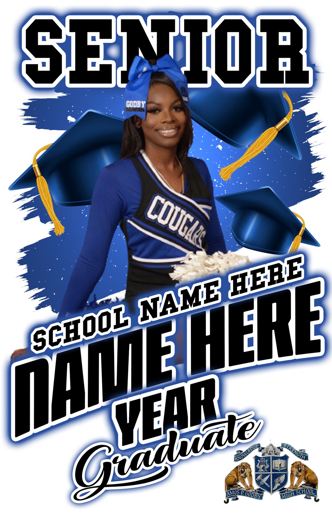 Custom Graduation Design JPG PNG - Etsy