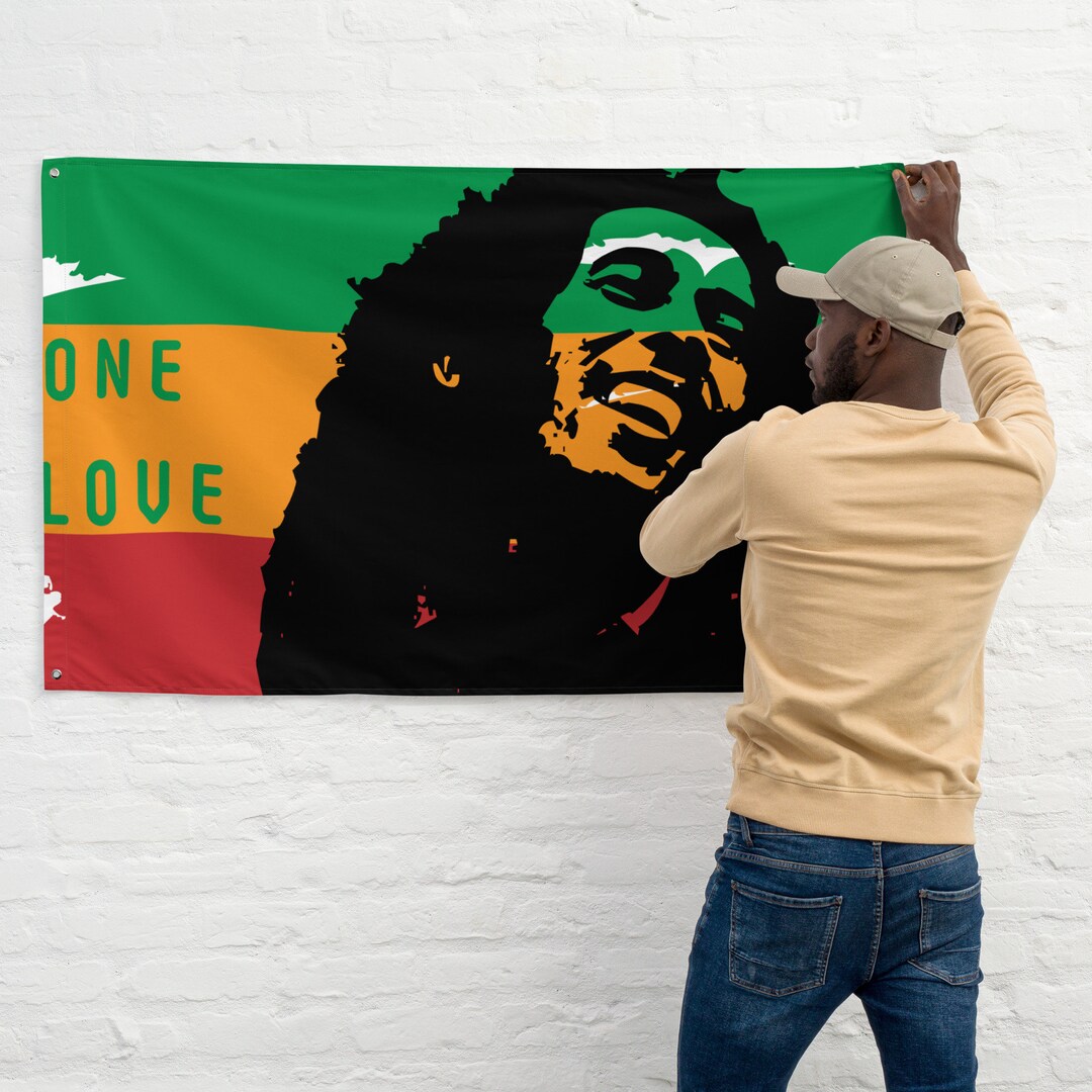 One Love Flag - Etsy