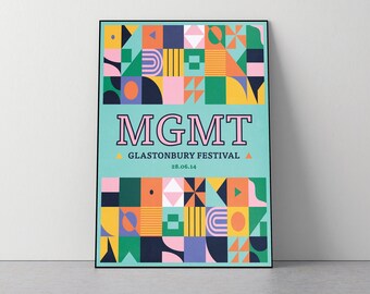 The Rolling Stones Music Poster, Art Print, Vintage Gig, Band, Concert ...