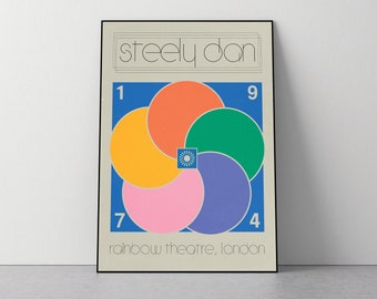 Steely Dan Poster - Etsy