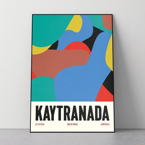 Kaytranada Music Poster Art Print Vintage Gig Band Concert - Etsy