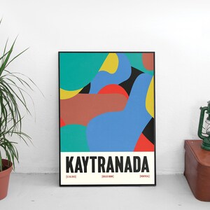 Kaytranada Music Poster, Art Print, Vintage Gig, Band, Concert - Etsy