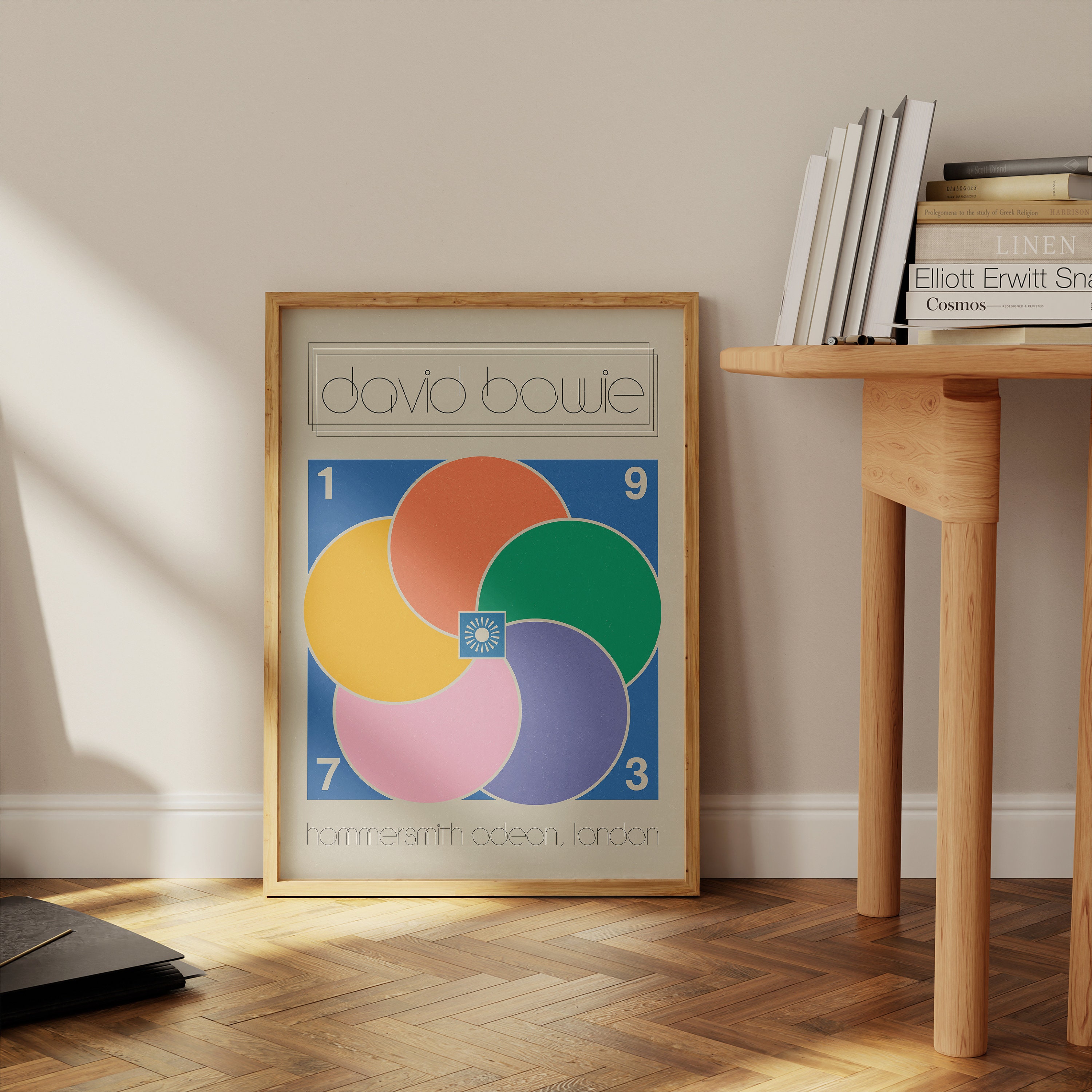David Bowie Music Poster, Art Print, Vintage Gig, Concert, Ziggy ...