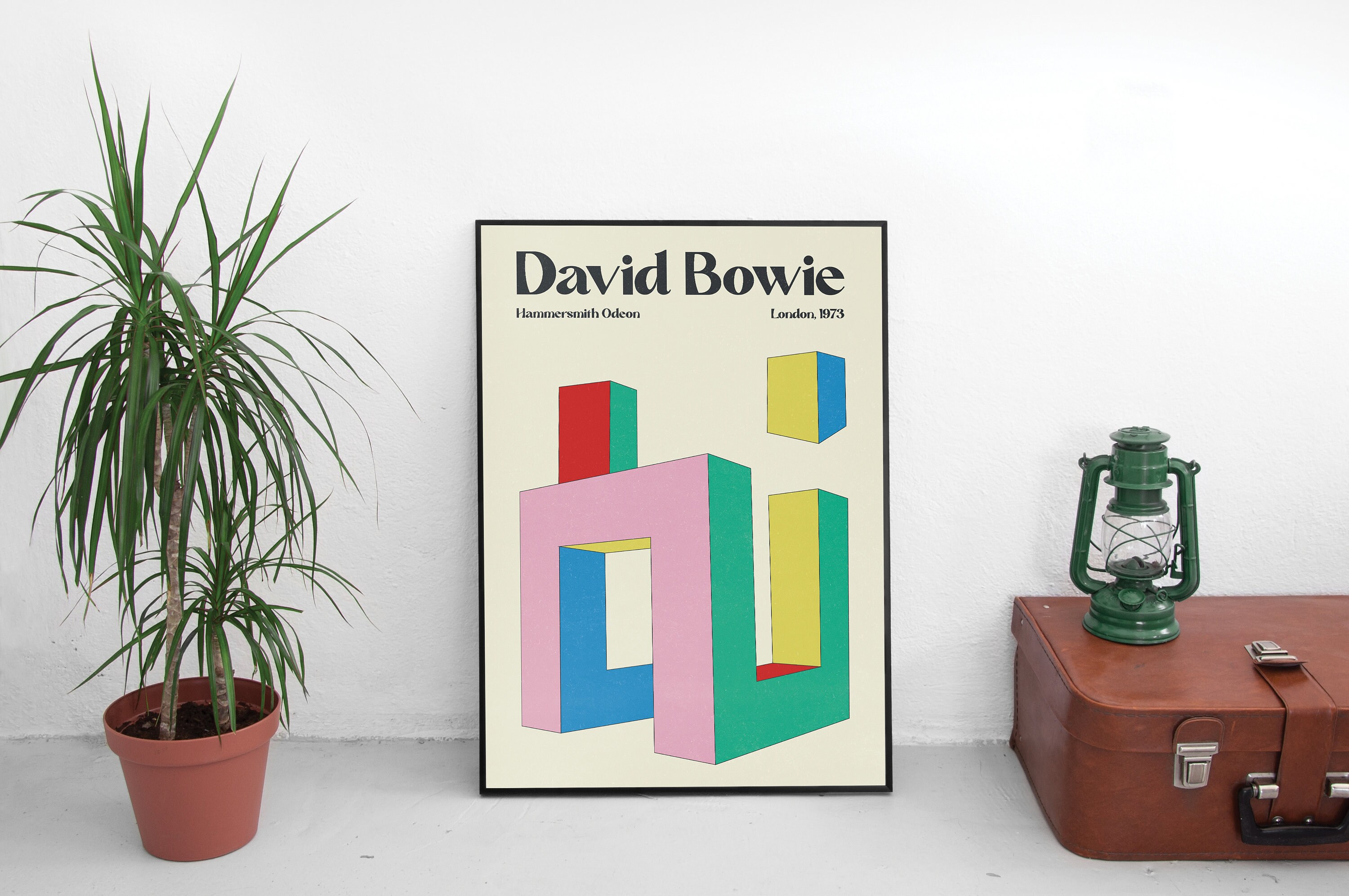 David Bowie Music Poster, Art Print, Vintage Gig, Concert - Etsy
