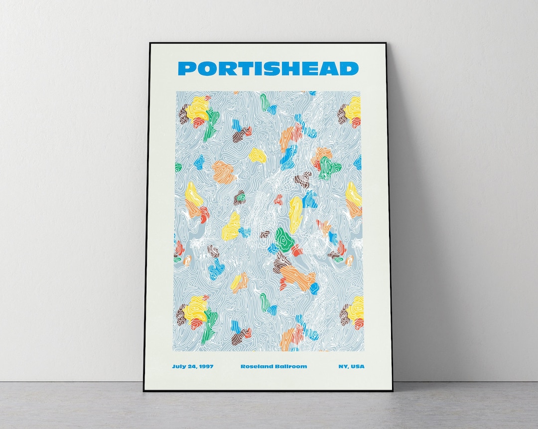 Portishead Music Poster, Art Print, Vintage Gig, Concert - Etsy
