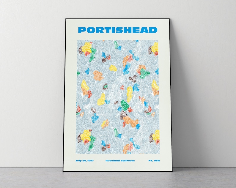 Portishead Music Poster, Art Print, Vintage Gig, Concert - Etsy