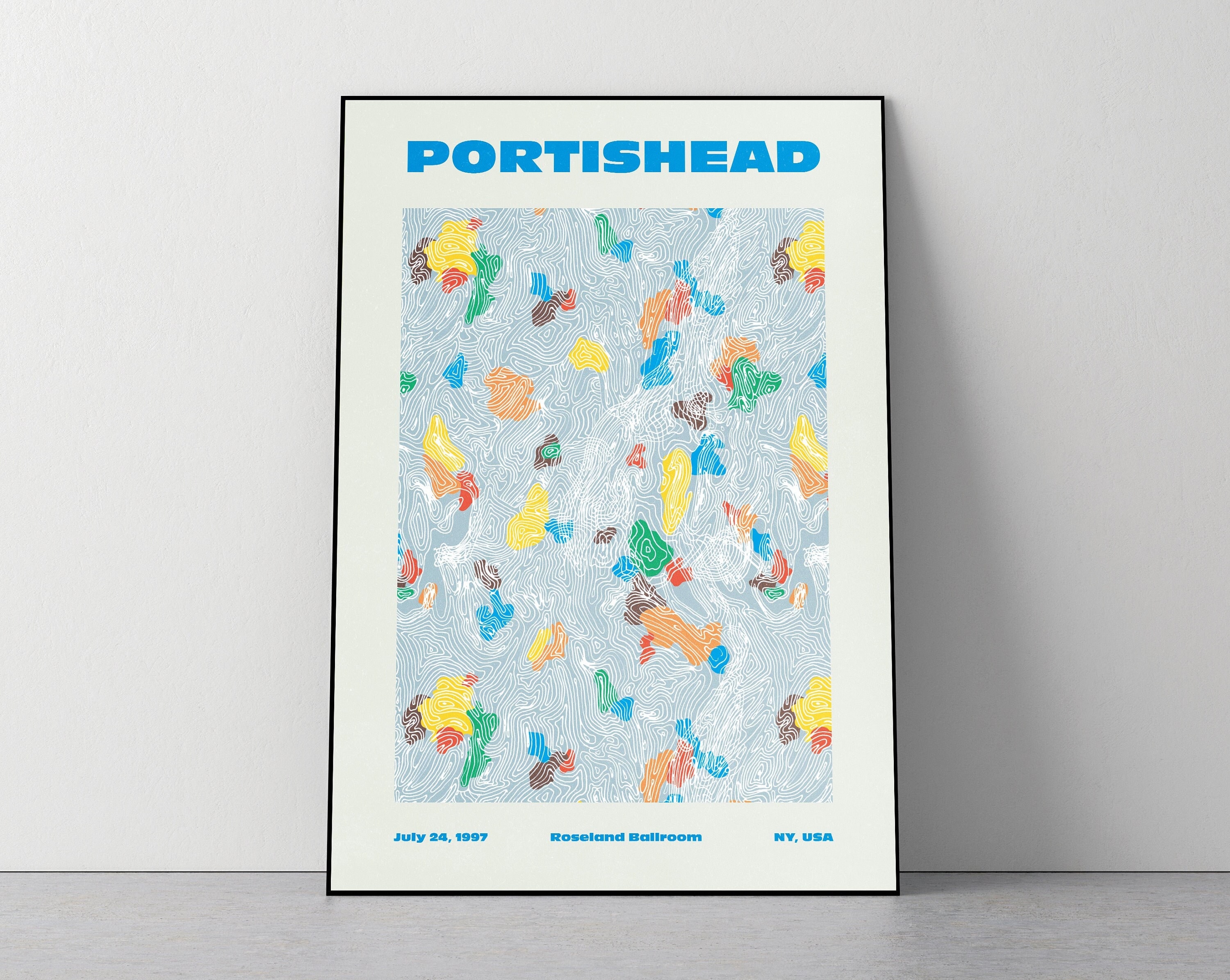 Portishead Music Poster, Art Print, Vintage Gig, Concert - Etsy