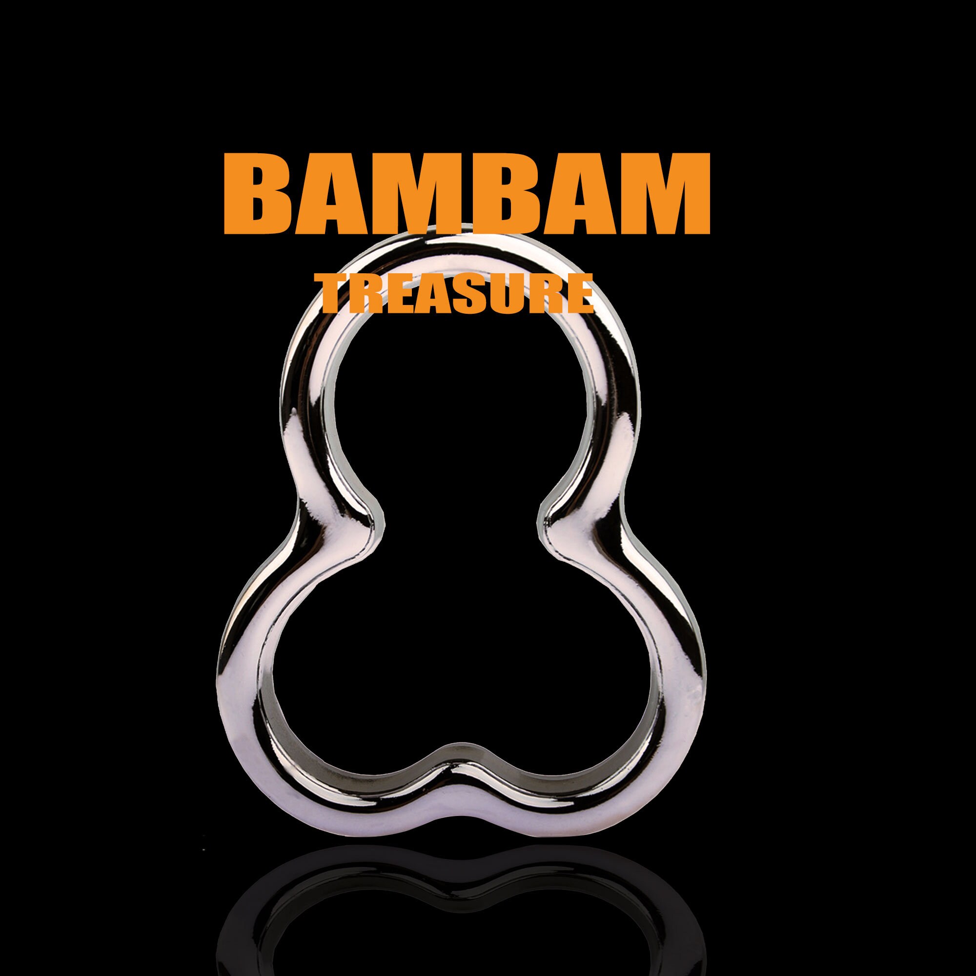 Metal Penis Scrotum Ring, 100g Heavy Weight Training Ring, Men Cock ...