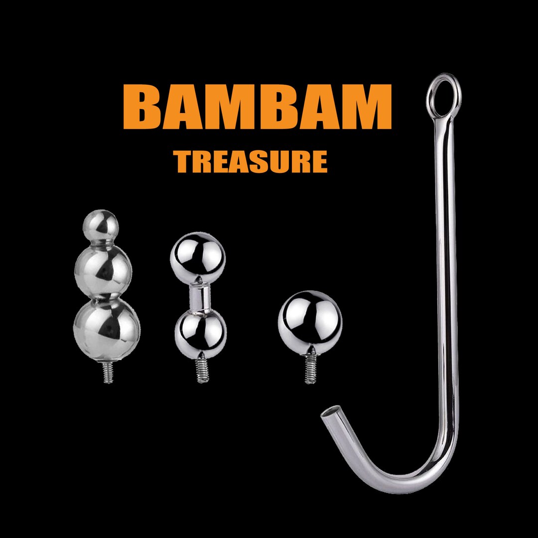 Stainless Steel Anal Hook Anal Sex Toys For Kinky Role Play Small