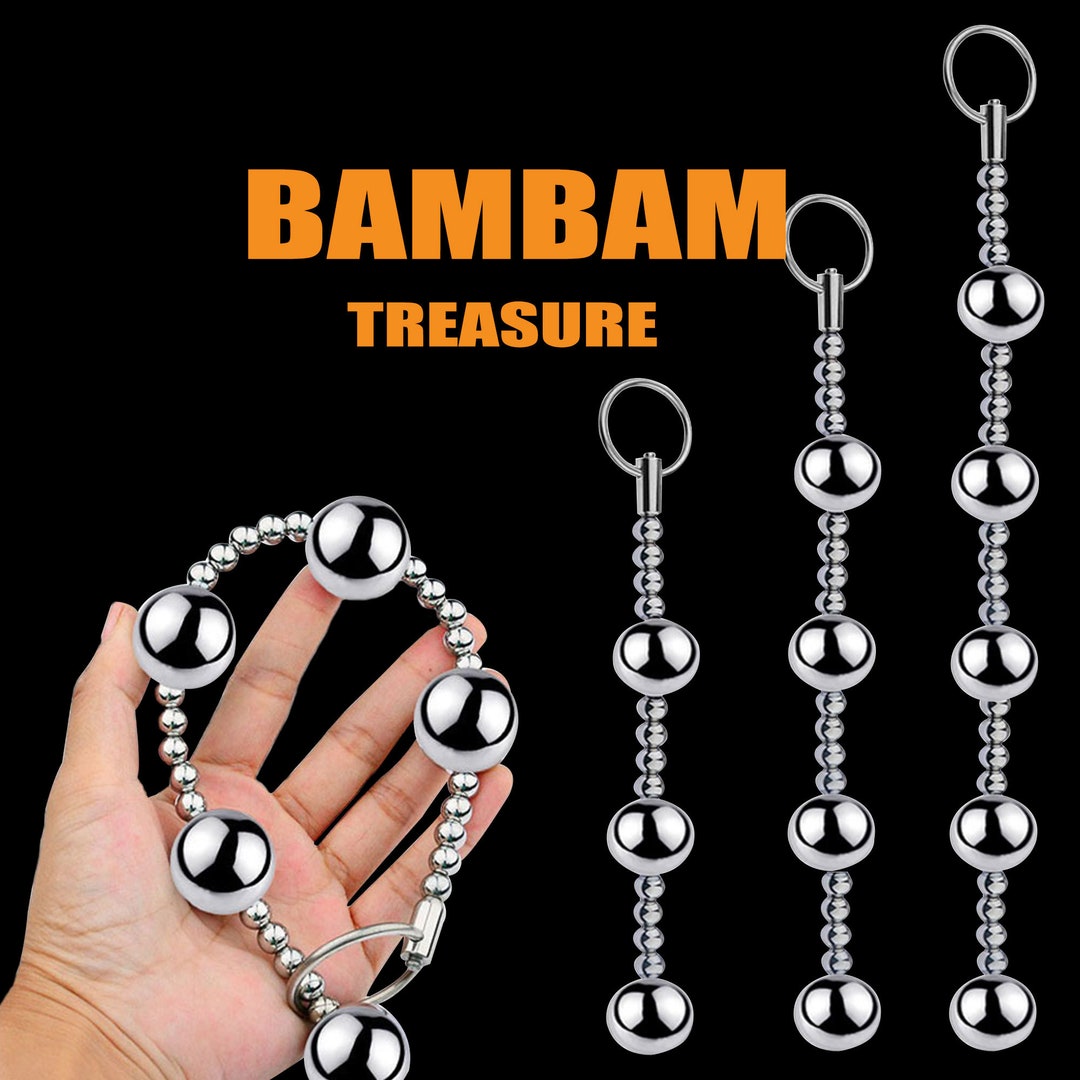 Stainless Steel Anal Beads Metal Vagina Prostate Massager Etsy