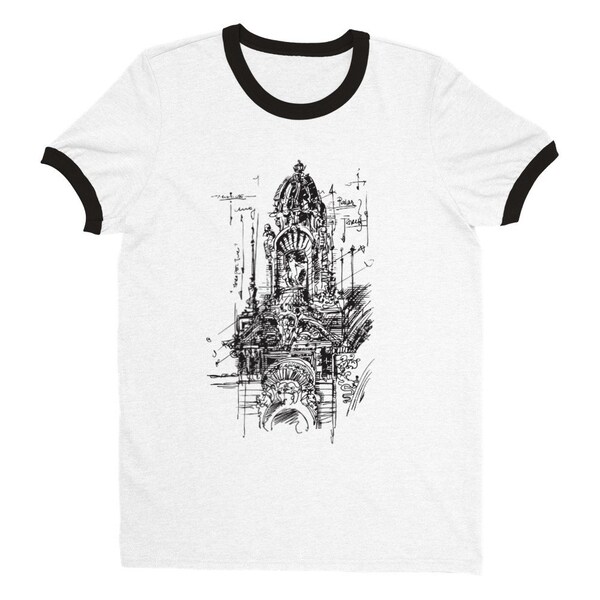 Ringer T Shirt - Etsy