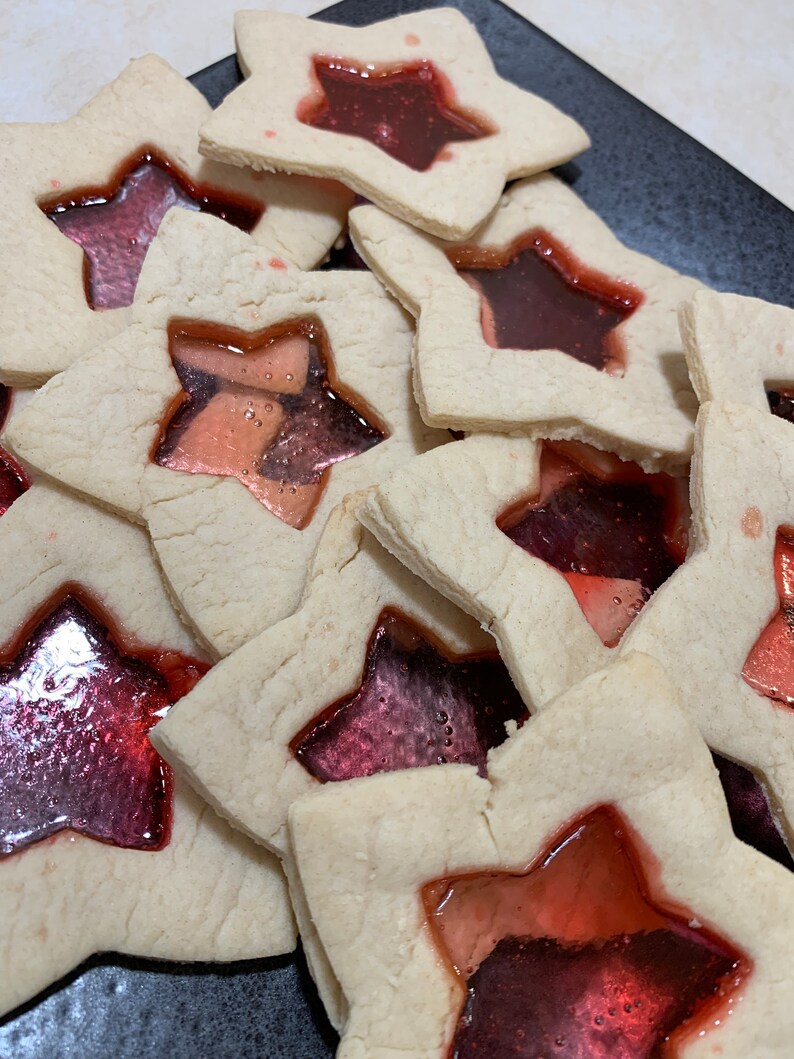 Star Hard Candy Cookie - Etsy