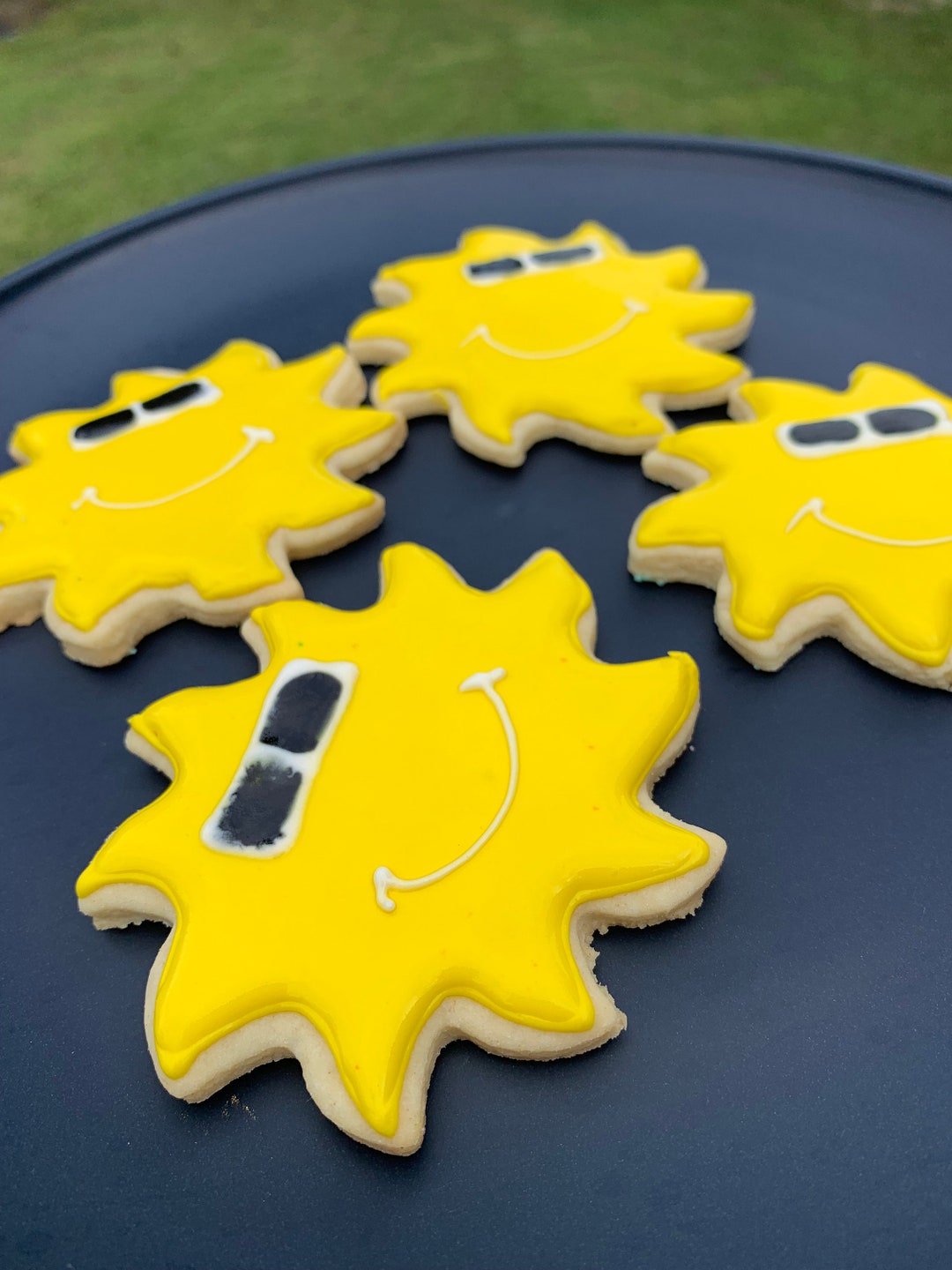 Sunshine Sugar Cookies ( 12 ) - Etsy
