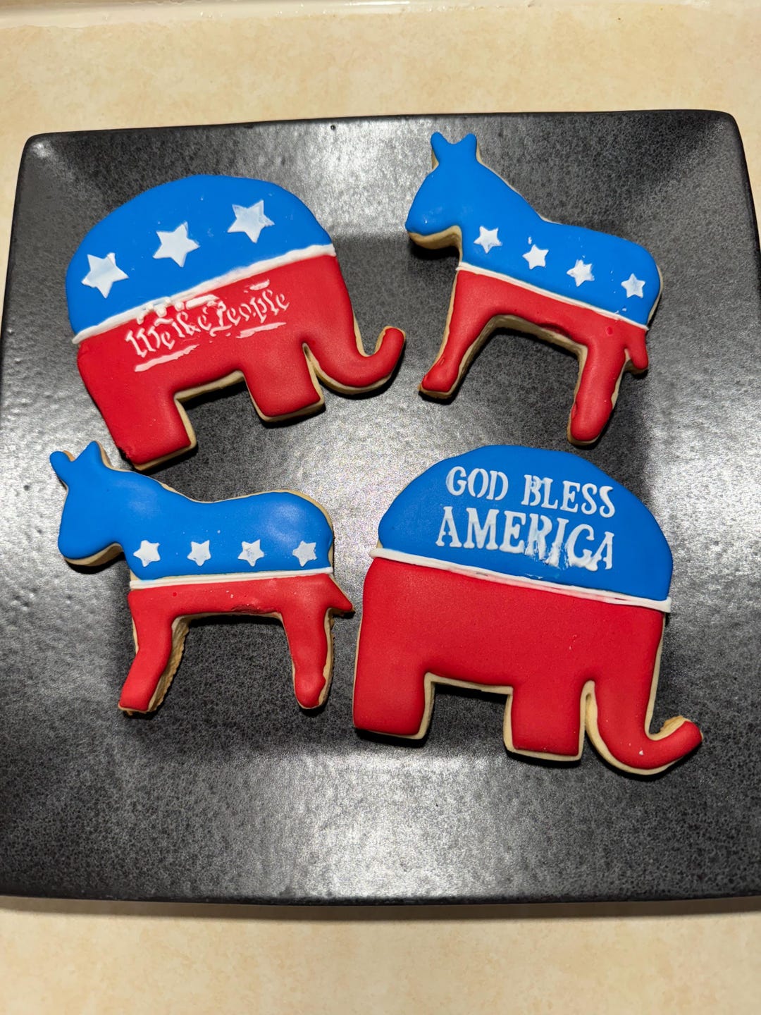 Election Patriotic Sugar Cookies - Etsy