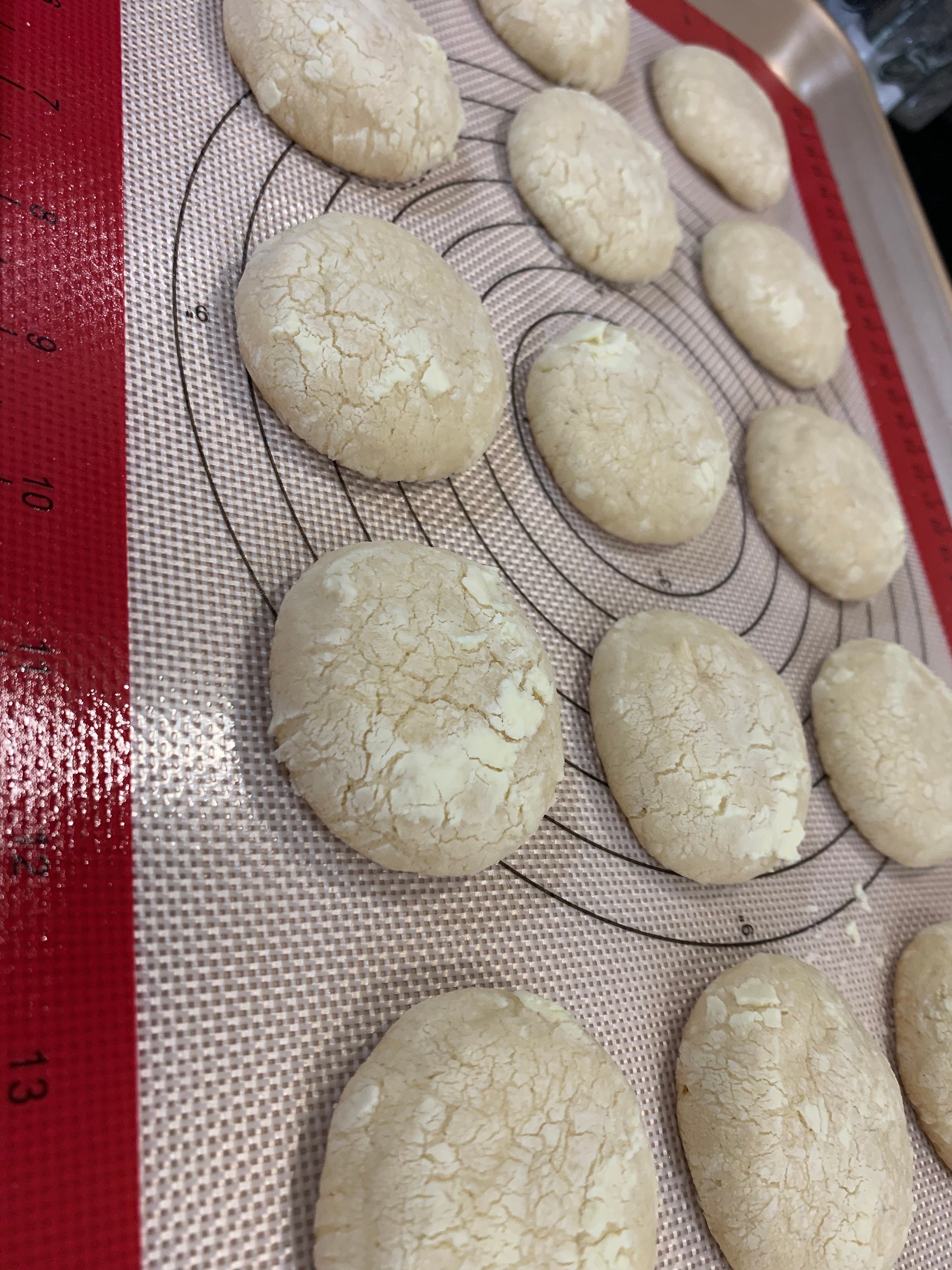 Danish Powdered Cookies (12) - Etsy