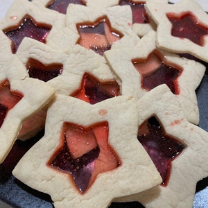 Star Hard Candy Cookie - Etsy