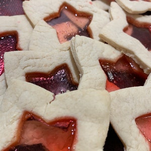 Star Hard Candy Cookie - Etsy