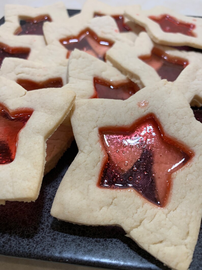 Star Hard Candy Cookie - Etsy