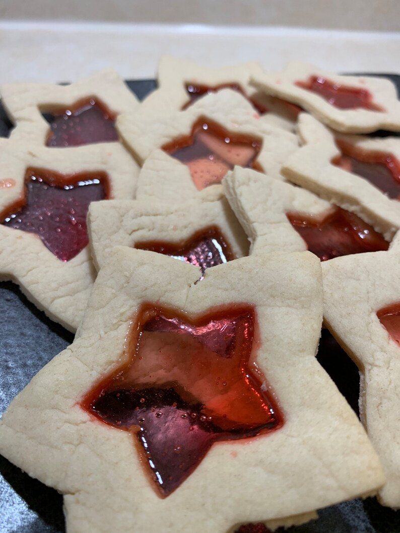 Star Hard Candy Cookie - Etsy