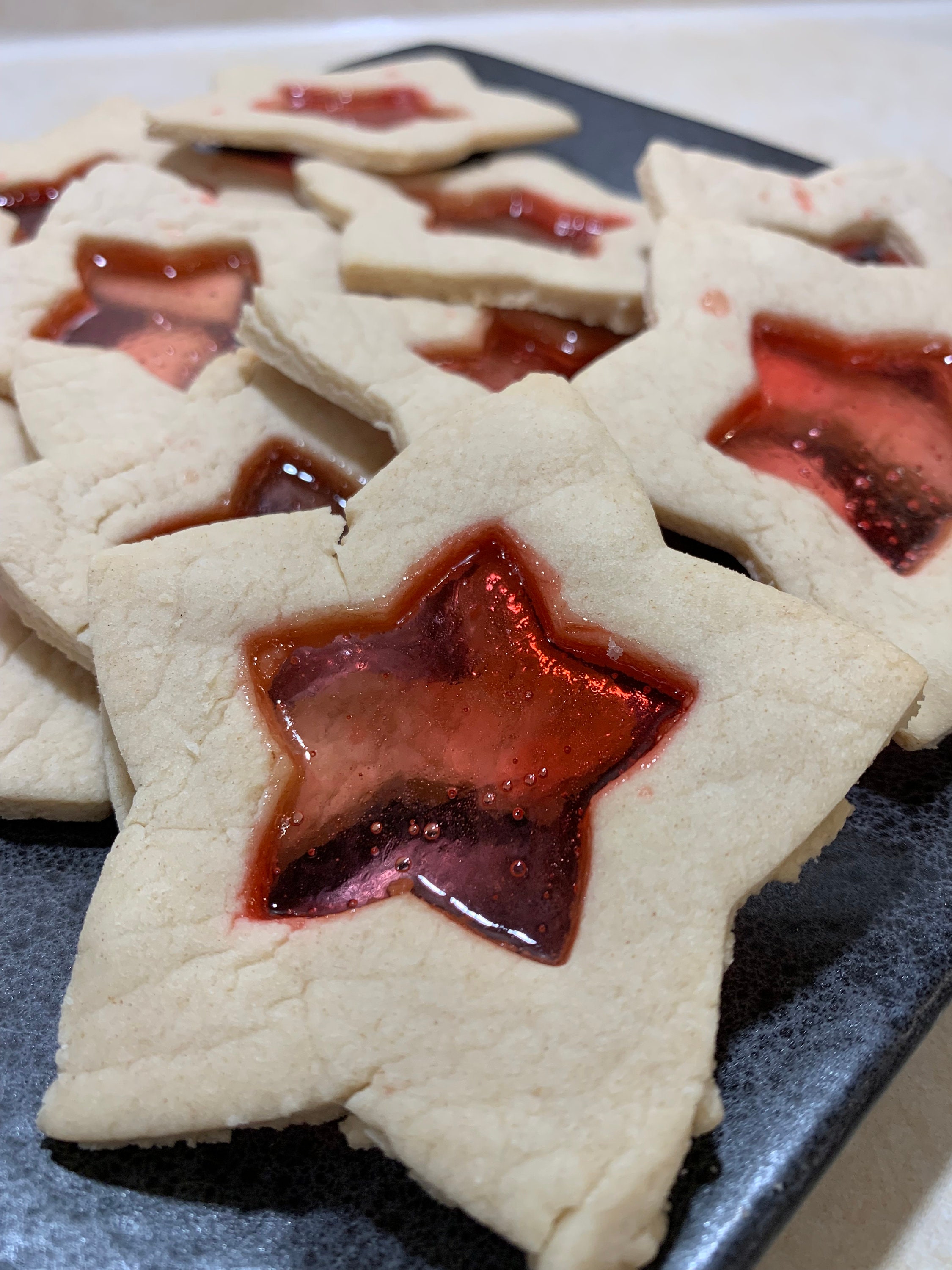 Star Hard Candy Cookie - Etsy