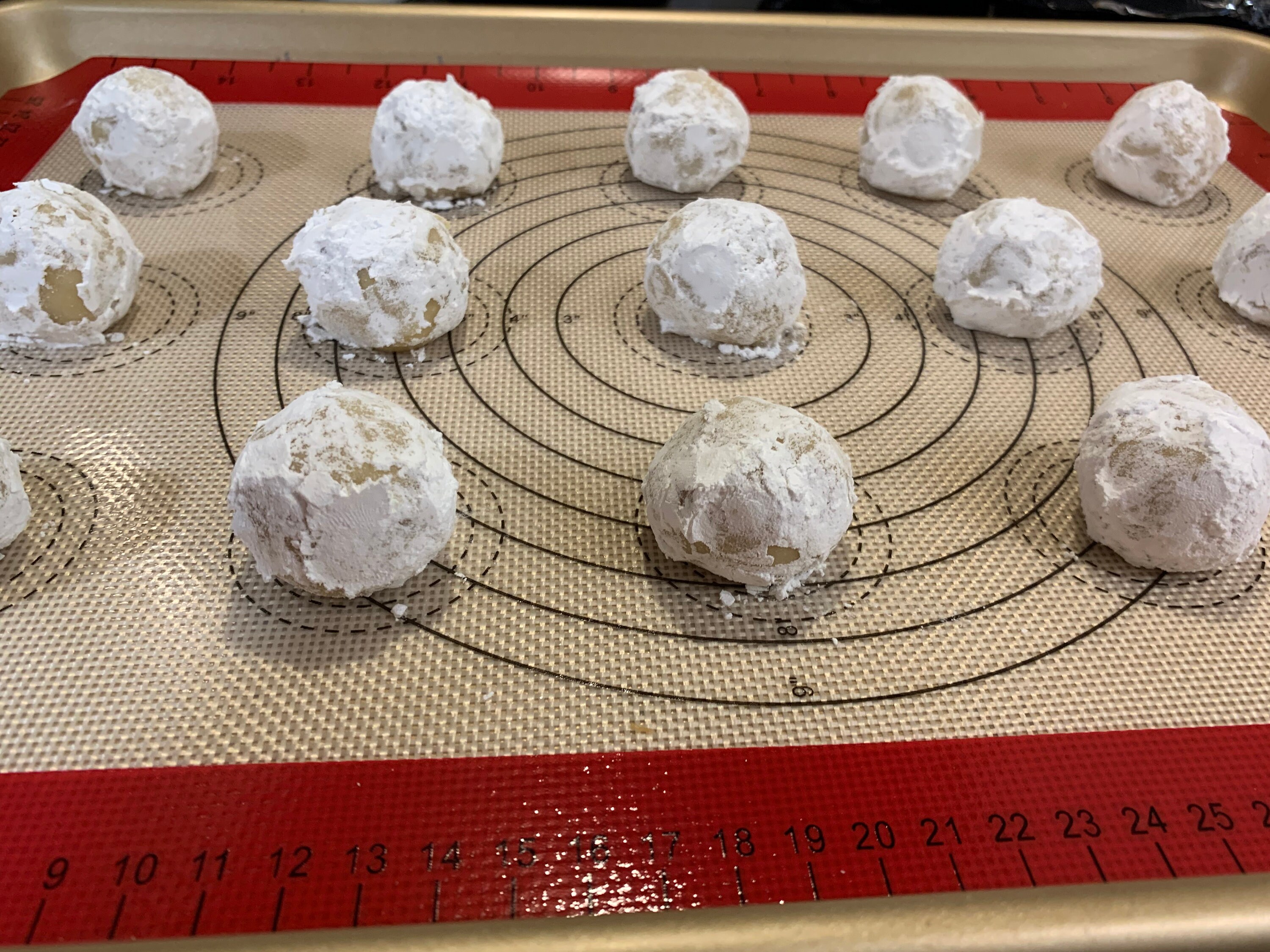 Danish Powdered Cookies (12) - Etsy