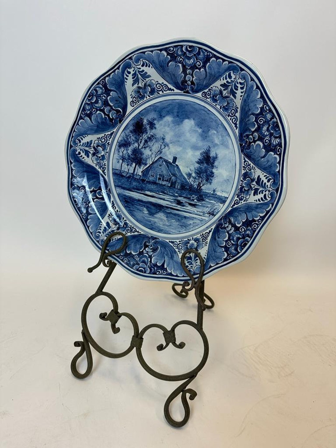 Royal Delft Ornamental Plate Delfts Blauw - Etsy