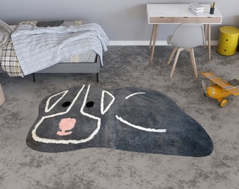 Tufted Rug Dog - Etsy