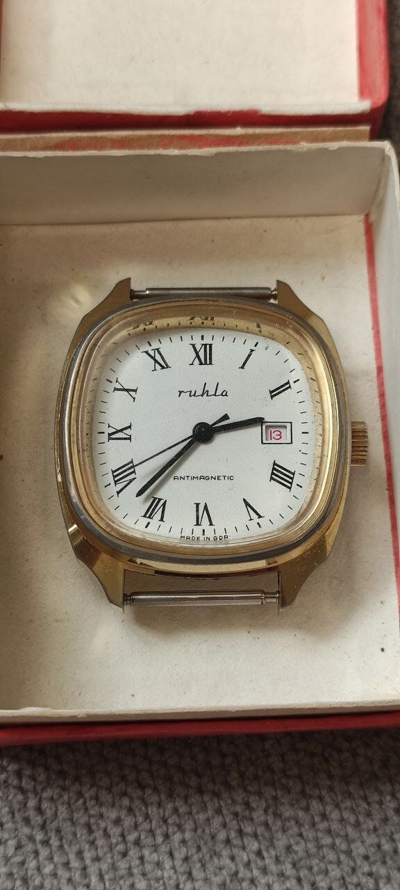Vintage 1970's-80s Ruhla Men's Watch Made in GDR - Etsy