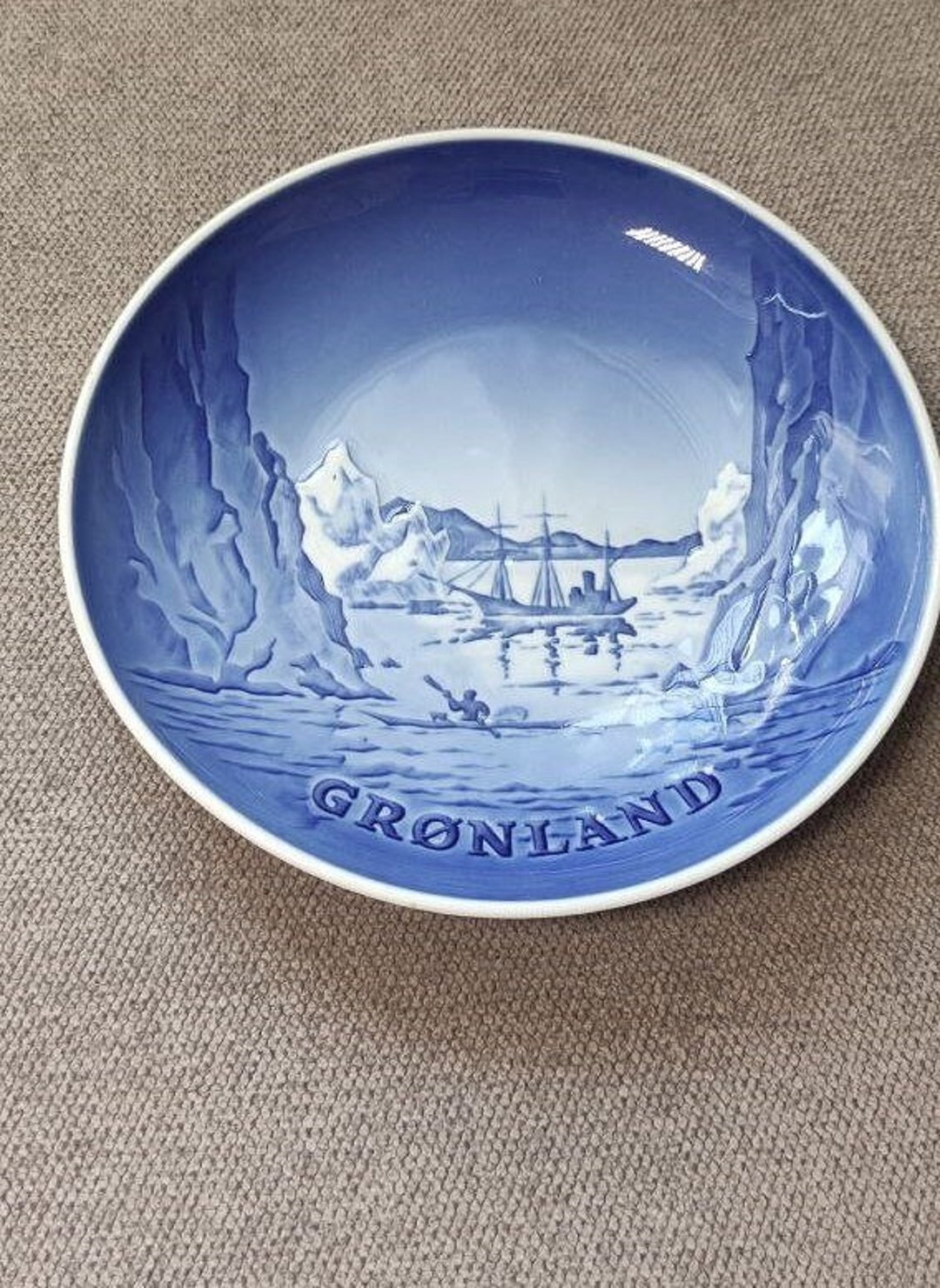Rare Vintage Wall Plate Denmark Arctic Greenland Copenhagen Plate - Etsy UK