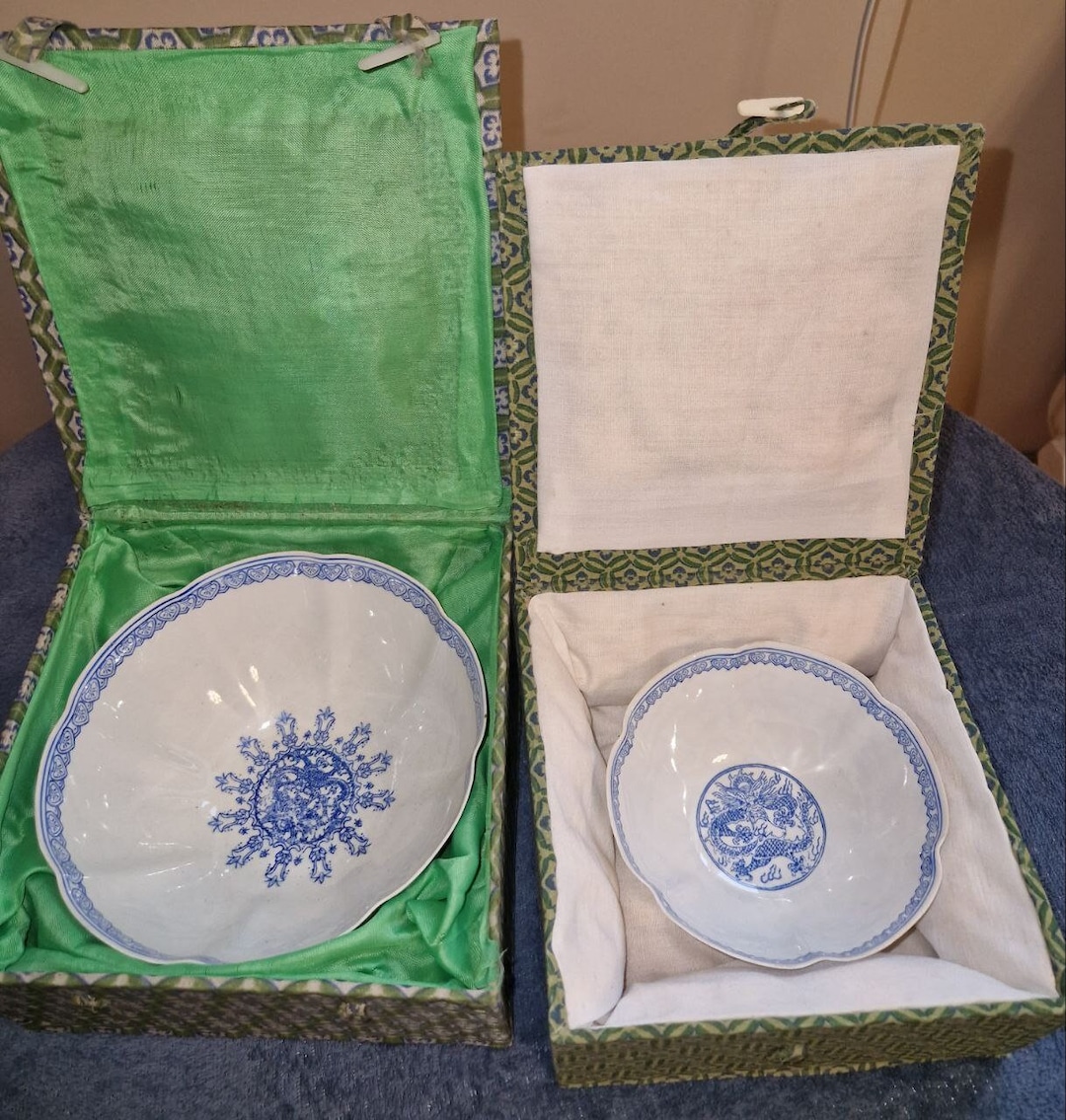 Chinese Eggshell Porcelain in Branded Boxes, a Unique Work of the 20th ...