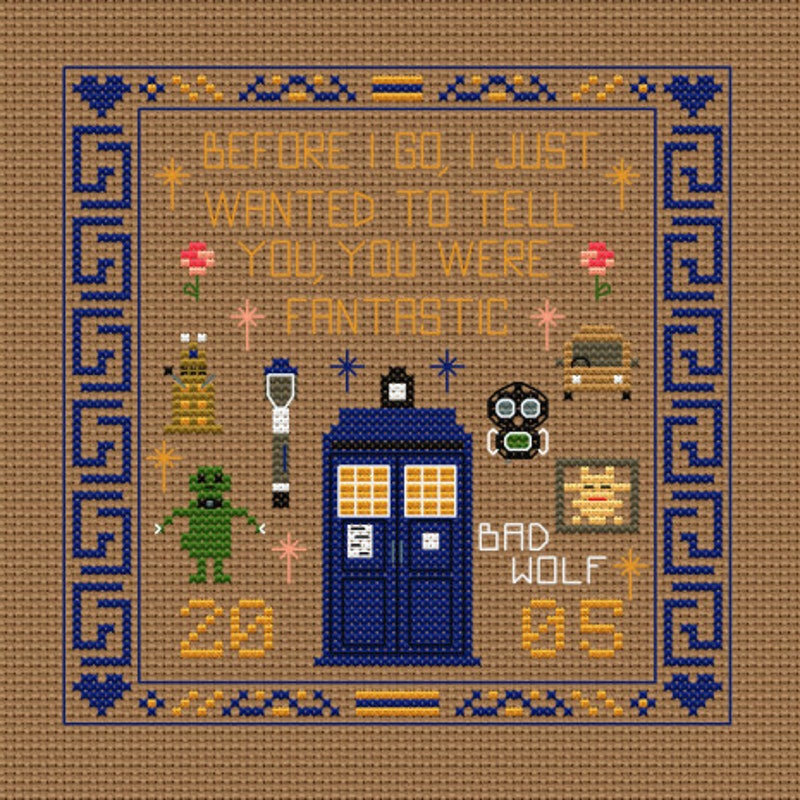 Doctor Who Cross Stitch - Etsy