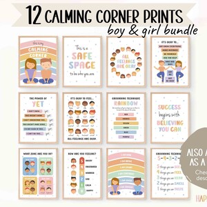 Grounding Techniques Poster 5 4 3 2 1 Print Therapy Office Decor ...