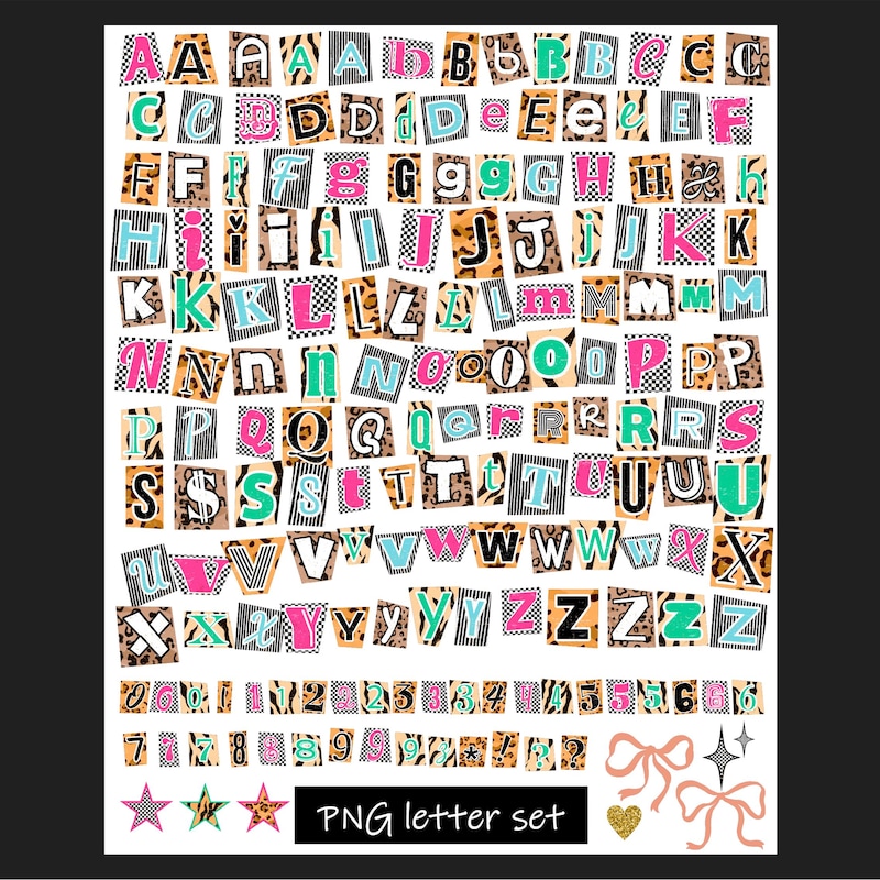 Teacher Ransom Png - Etsy UK