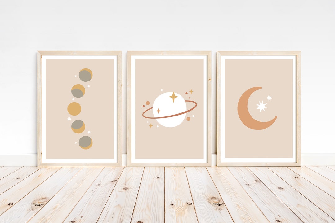 Celestial Prints | Minimalist Night Sky Posters | Gender Neutral ...