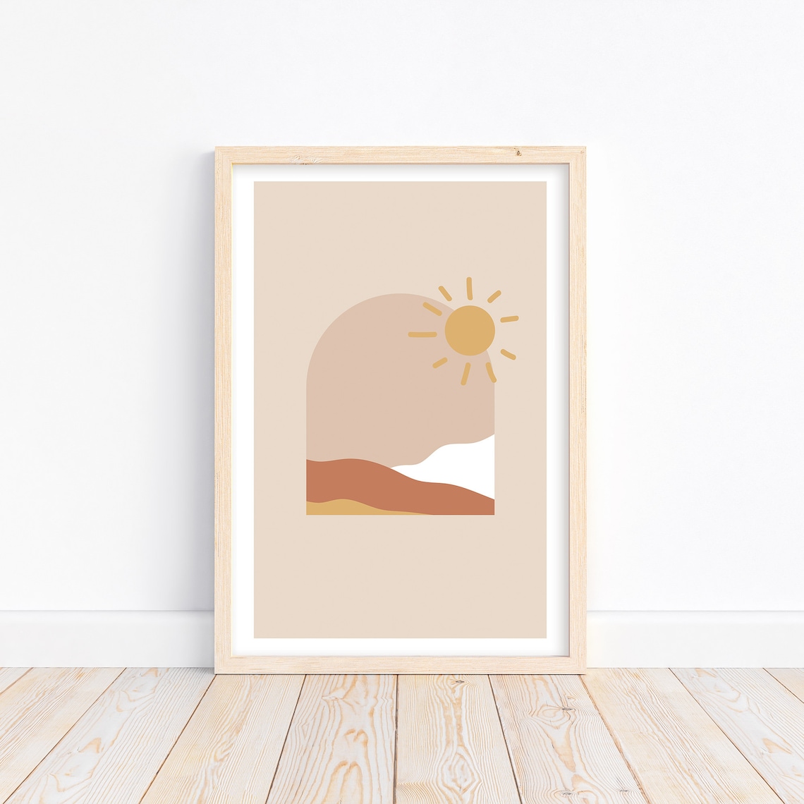 Set of 2 Day and Night Sun Arc Prints Sun and Moon Decor - Etsy