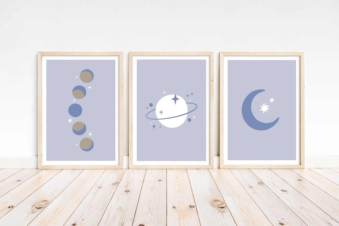 Celestial Prints Night Sky Posters Boho Educational Poster - Etsy