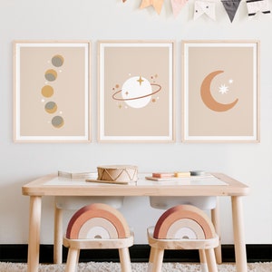 Celestial Prints | Minimalist Night Sky Posters | Gender Neutral ...