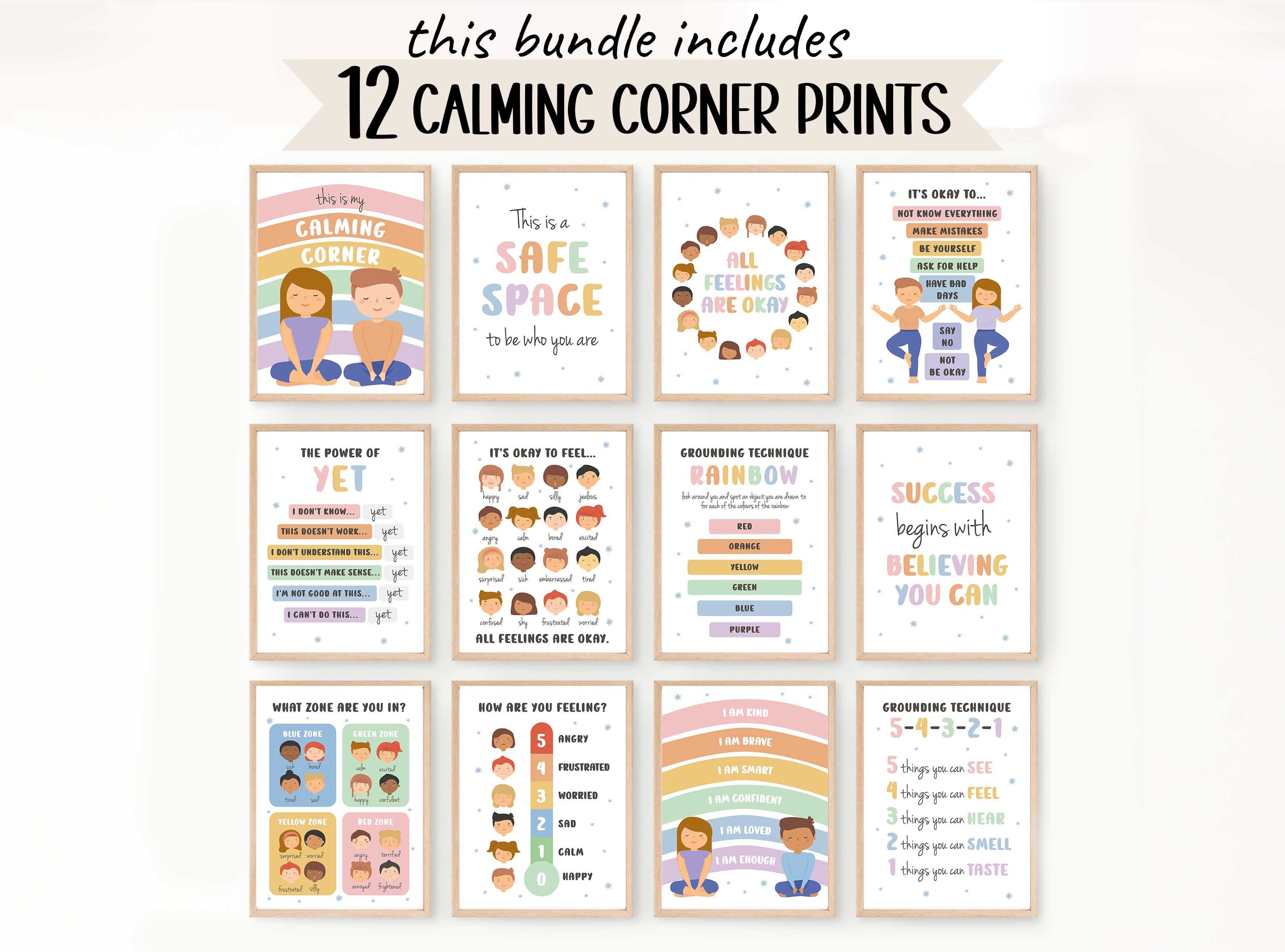 Science Classroom Poster Set Montessori Homeschool Decor Space, Body ...