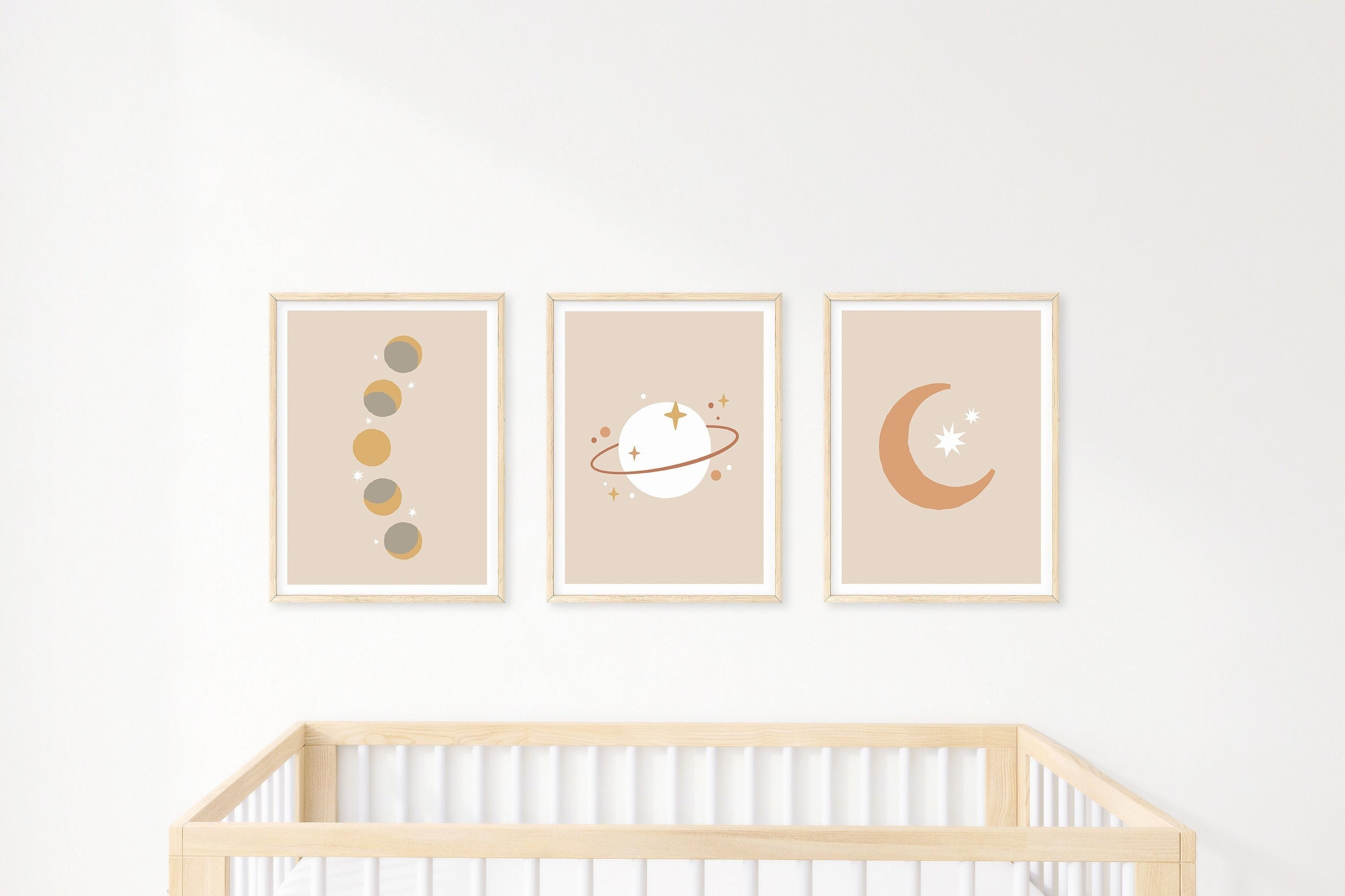 Celestial Prints Minimalist Night Sky Posters Gender - Etsy