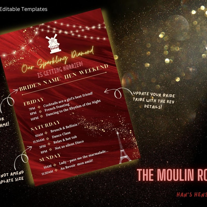 Burlesque Invitation - Etsy