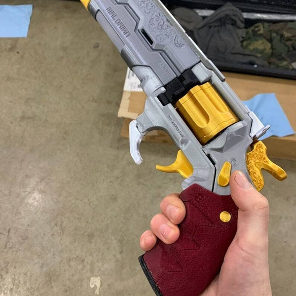 Cyberpunk Revolver Prop - Etsy