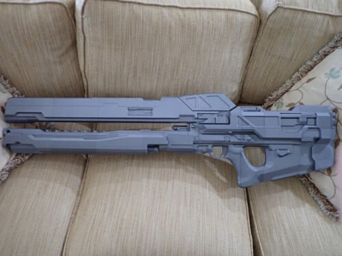 Halo Railgun Rifle Gun Replica Prop 1:1 Scale TKP 142 - Etsy
