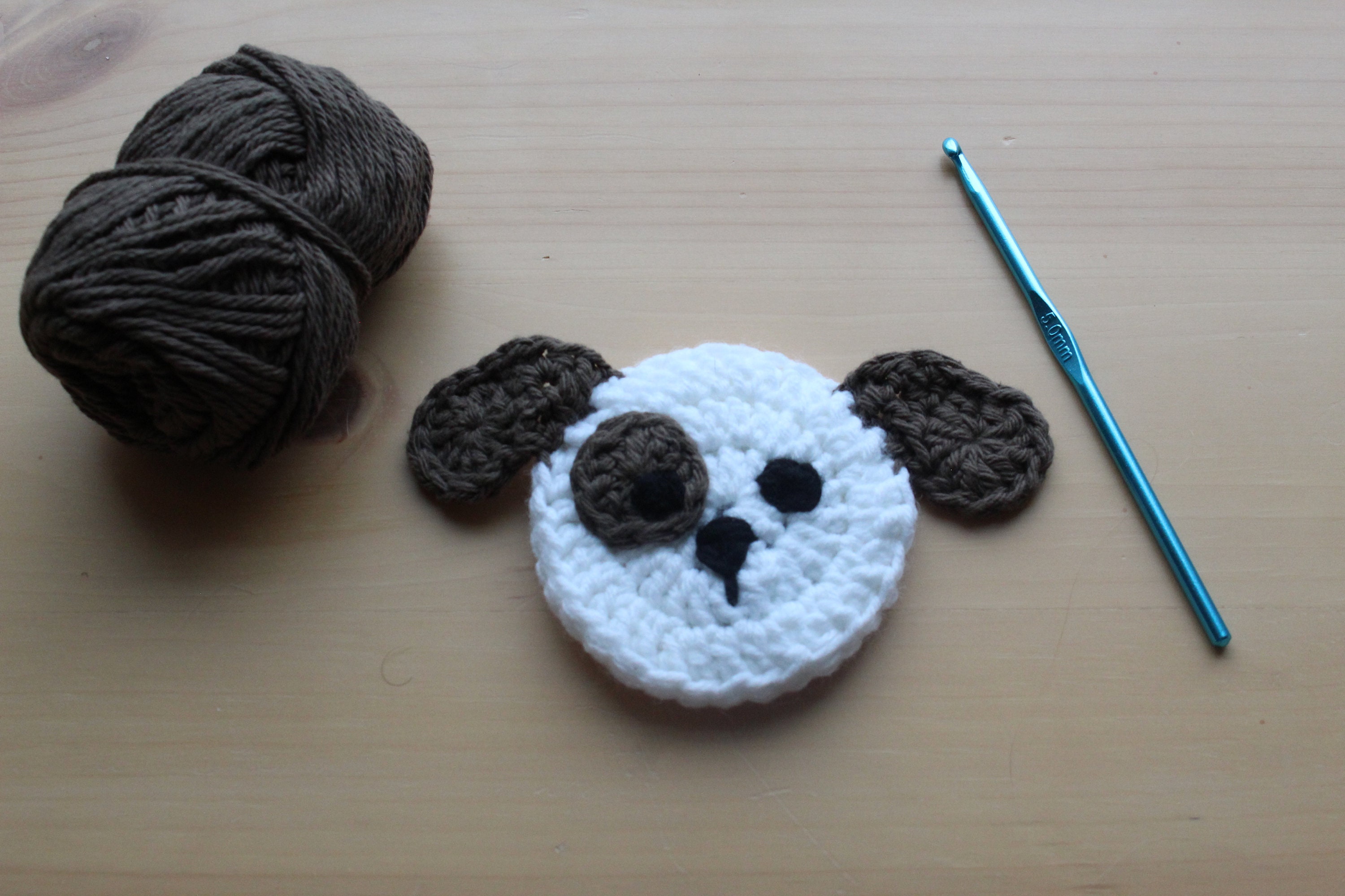 Dog Coaster Crochet Pattern, Crochet Gift for Dog Lover. - Etsy