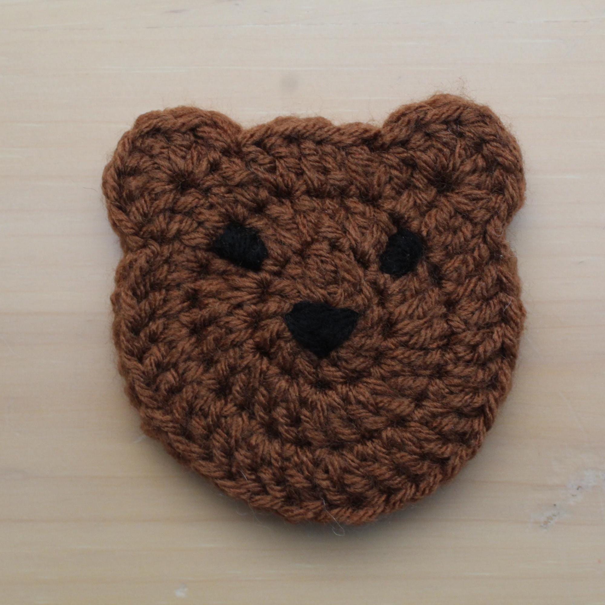 Bear Coaster Crochet Pattern | Easy Crochet Pattern for Beginners - Etsy