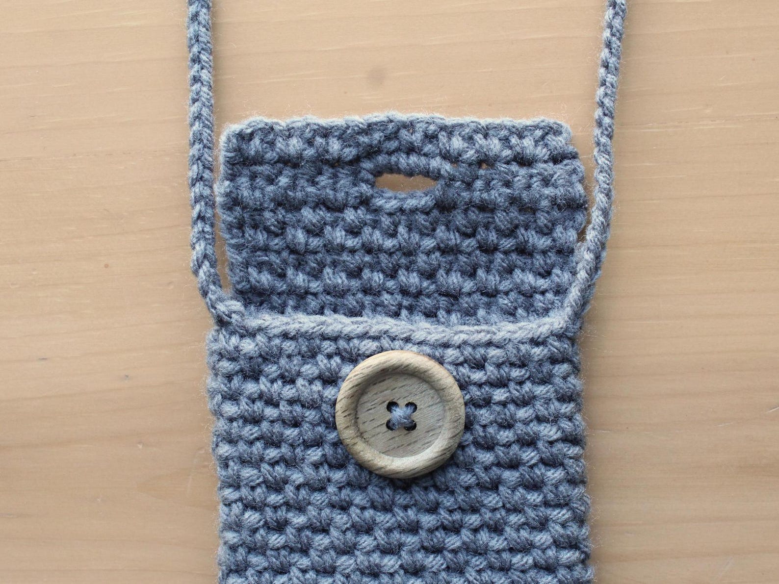 Phone Purse Crochet Pattern | Crochet Purse/pouch for Carrying Phone ...